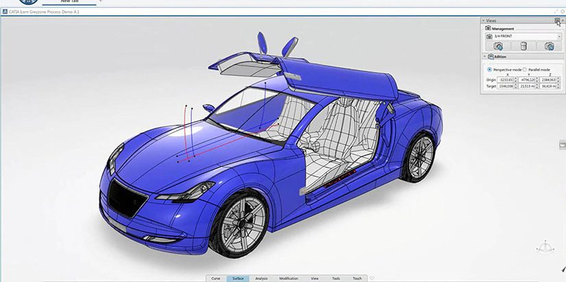基于 CATIA 的智能汽车车身结构轻量化设计与多学科优化仿真解决方案